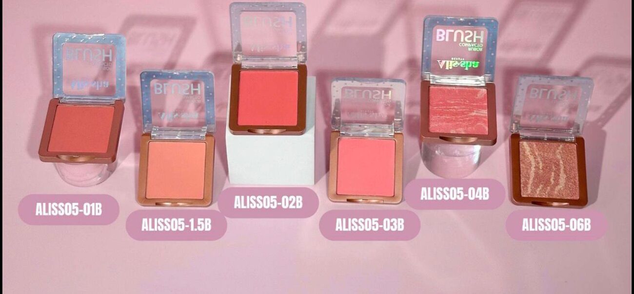 RUBOR COMPACTO ALISSHA #01 – Beautyglam
